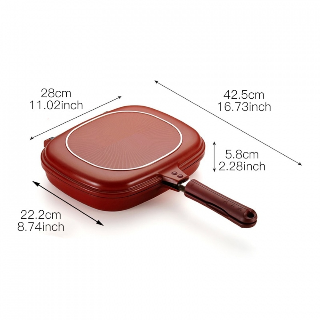 Double Sided Grill Frying Pan – FEJJ MALL