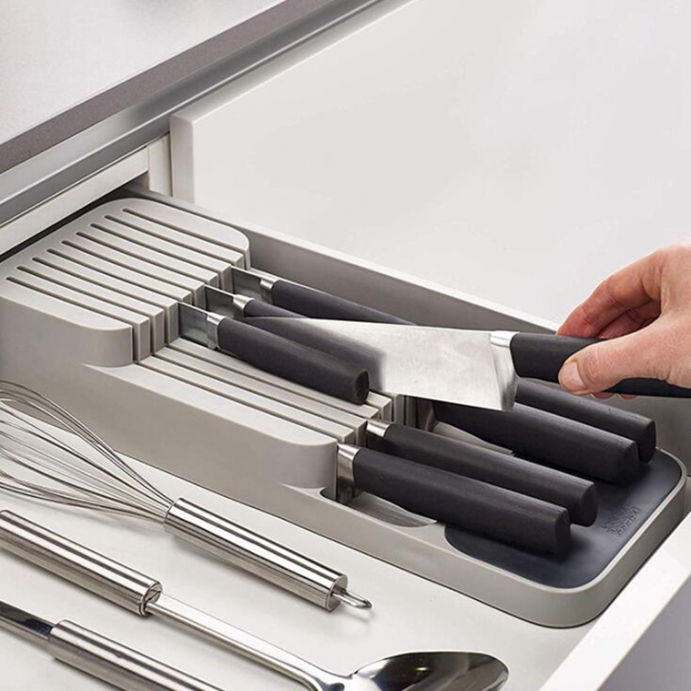 Stainless Steel Kitchen Knives Stand - FEJJ MALL